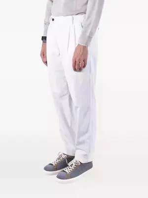 Eleventy Pleated Corduroy Trousers
