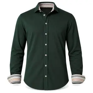KOY CLOTHING Forest Piqué Shirt