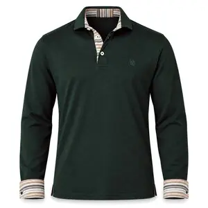 KOY CLOTHING Forest Long Sleeved Polo