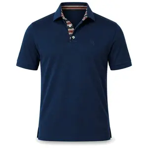 KOY CLOTHING Navy Polo - Blue