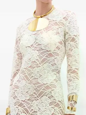 Silvia Tcherassi Ida Flower-lace Maxi Dress