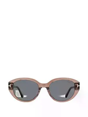 TOM FORD EYEWEAR Cat-eye-frame Sunglasses - Brown
