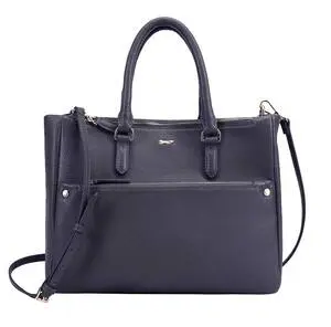 Paul Costelloe Odessa Leather Shoulder Multiway Bag - Blue