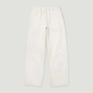 HEIDI STUTT Straight-leg Cotton-canvas Trousers