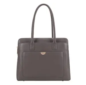 Paul Costelloe Lorca Leather Tote Bag - Grey