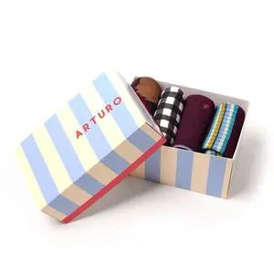 ARTURO Quattro The Knee High Box - Red/black