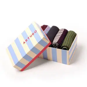 ARTURO Quattro The Wine List Box - Grey/red/green