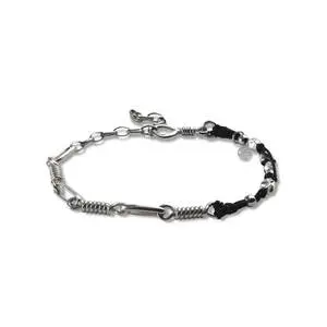 TVENTO The Helix Bracelet - Black/silver