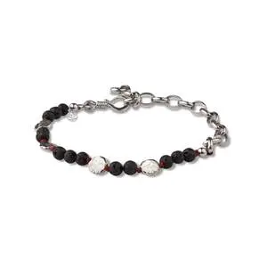 TVENTO The Vulcano Bracelet - Black/silver