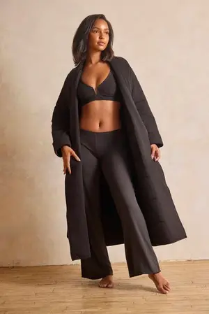SKIN Sierra Robe - Black