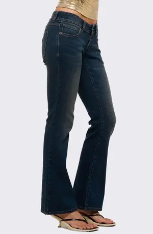 Abrand Denim 00 Kick Low Rise Flare Jeans