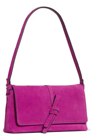 Kate Spade New York Loop Leather & Suede Shoulder Bag