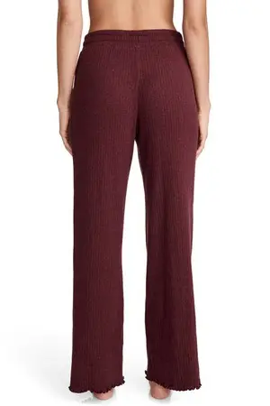 JOCKEY Soft Luxe Textured Pant - Currant Heather