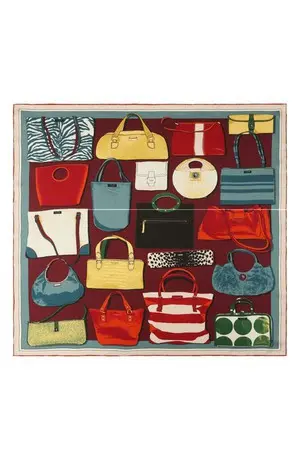 Kate Spade New York Archive Silk Square Scarf - Multi
