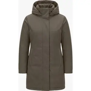 QUARTZ CO. Genia | Hooded Down Winter Jacket - Sage