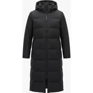 QUARTZ CO. Sofia | Hooded Down Winter Jacket - Black