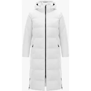 QUARTZ CO. Sofia | Hooded Down Winter Jacket - Ivory