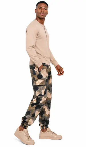 DAI MODA Primo Camo Jogger