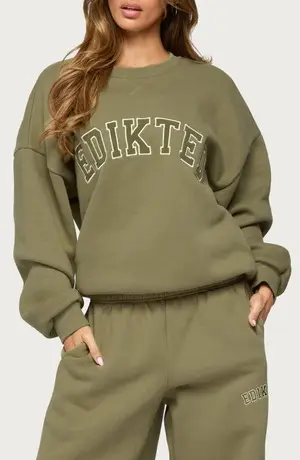 EDIKTED Major Graphic Sweatshirt