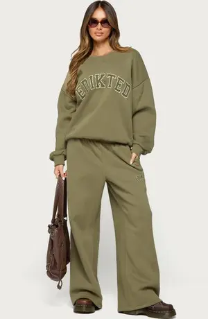 EDIKTED Major Graphic Sweatshirt