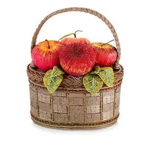 MARY FRANCES ACCESSORIES Apple Orchard Top Handle Handbag