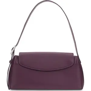 BEHNO Yara Leather Baguette Bag - Cherry