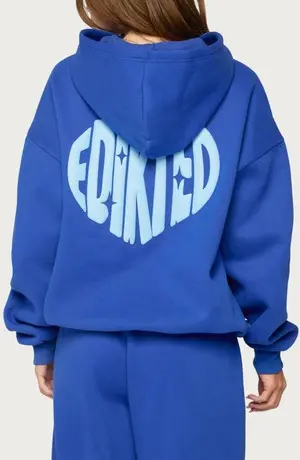 EDIKTED Major Love Graphic Hoodie