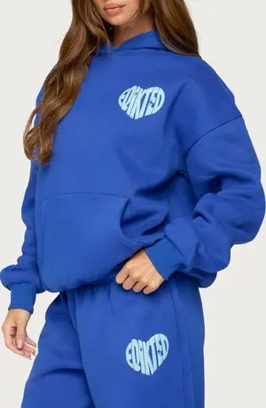 EDIKTED Major Love Graphic Hoodie