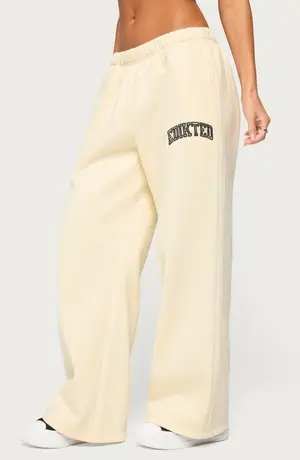 EDIKTED Crush Wide Leg Sweatpants