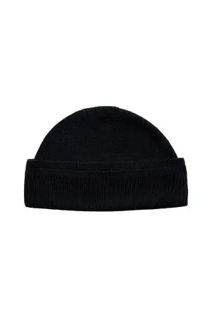 PAUL JAMES Fowie Fine Knit Beanie - Black