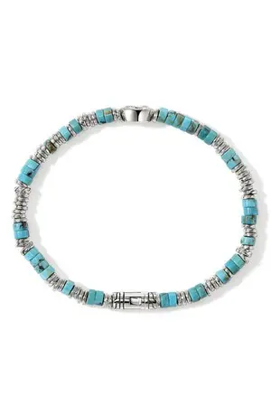 John Hardy Jh Lovestruck Diamond Heishi Bracelet