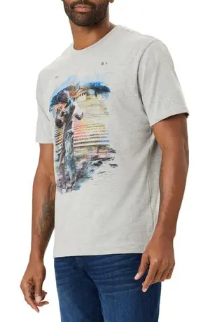 Robert Graham X Rocky 50th The Steps Graphic T-shirt