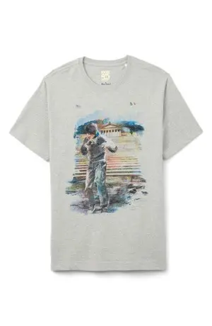 Robert Graham X Rocky 50th The Steps Graphic T-shirt