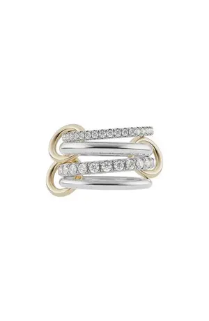 SPINELLI KILCOLLIN Halley Sg Deux Diamond Linked Band Ring