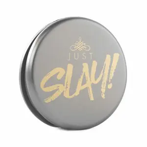 IMPRESSIONS VANITY Slayssentials "just Slay" Compact Mirrordual Mirrors - Silver