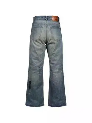 KAMIYA Repaired Bootcut Jeans