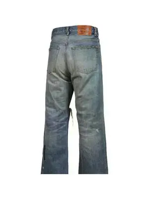 KAMIYA Repaired Bootcut Jeans