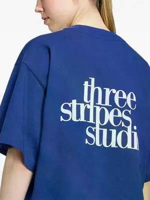 Adidas T-shirt 3 Stripes Studio Boyfriend