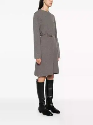 Fabiana Filippi Belted Knit Mini Dress