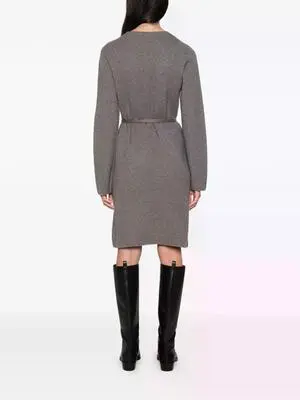 Fabiana Filippi Belted Knit Mini Dress