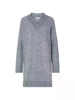 Liu Jo Short Dress In Wool Brushed