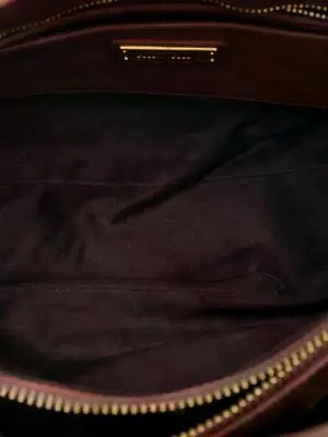 Miu Miu 2021-2025 Leather Madras Tote Satchel