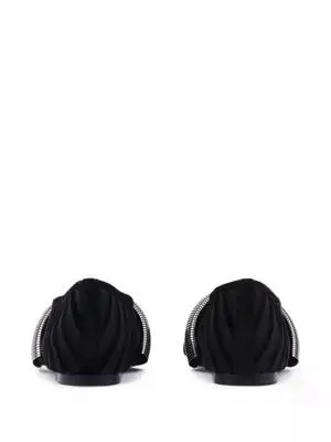 Lola Cruz Alexa Striped Ballet Flats