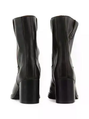 POSA Corta Leather Ankle Boots