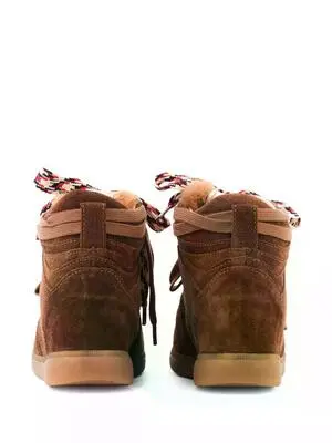 SERAFINI Manhattan Suede-finish Sneakers