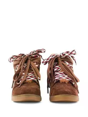 SERAFINI Manhattan Suede-finish Sneakers