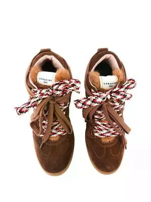 SERAFINI Manhattan Suede-finish Sneakers