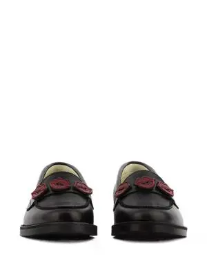 DUKE + DEXTER Wild Kisses Leather Loafers