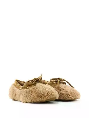 TORAL SHOES Shearling Moccasins