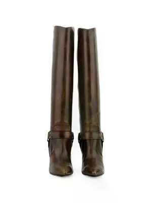 PAUL WARMER Arizona Leather Knee-high Boots